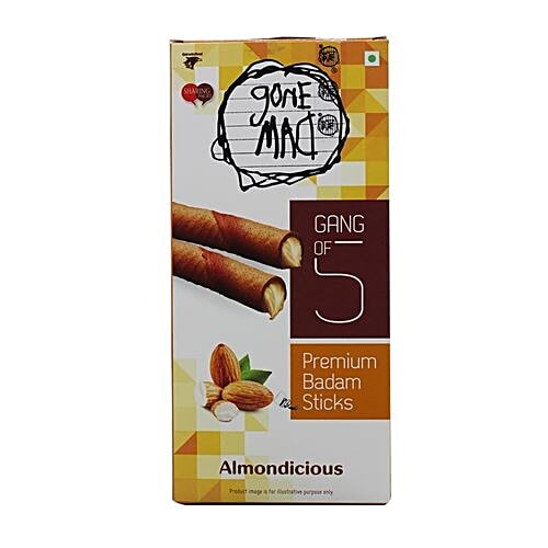 Buy Gone mad Gang of 5 Premium Badam Sticks Online at Best Price of Rs ...