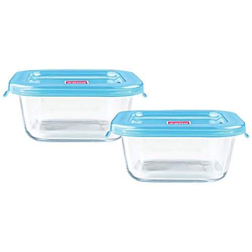 Buy Cello Container - Square Glass, Artista, Blue Online at Best Price ...