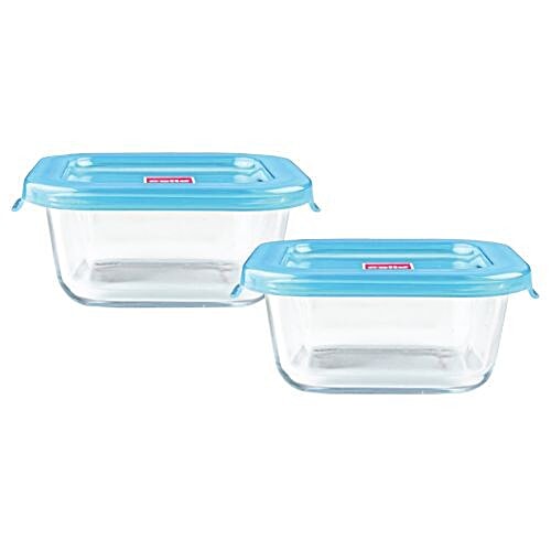 Buy Cello Container - Square Glass, Artista, Blue Online at Best Price ...