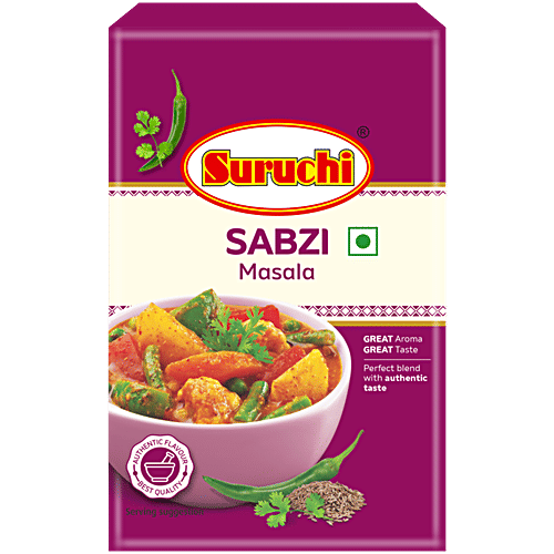 Buy Suruchi Masala - Sabji, Premium Online at Best Price of Rs 42 ...