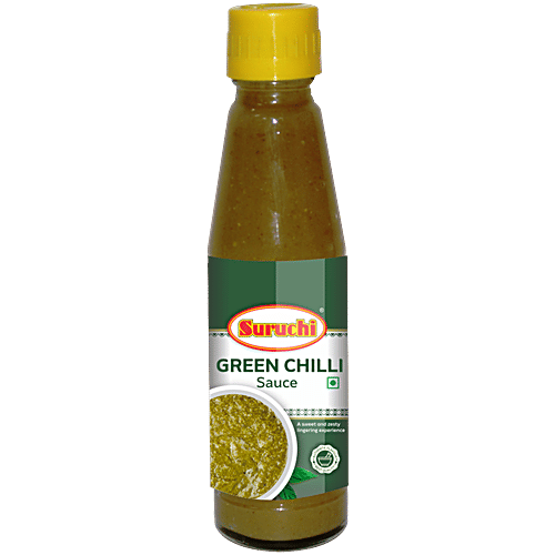 Buy Suruchi Sauce - Green Chilli, Premium Online at Best Price of Rs 45 ...