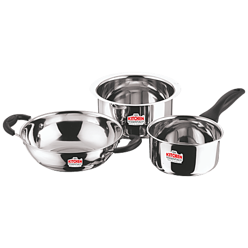 Buy Kitchen Essentials Stainless Steel Cookware - Kitchen Pride Online ...