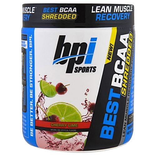 Buy BPI Sports Sports Best BCAA - Shredded, Cherry Lime Online at Best ...