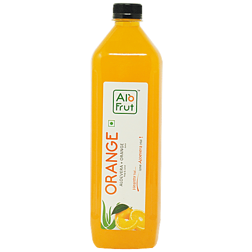 Buy Alo Frut Orange Juice With Aloe Vera Online at Best Price of Rs 122 ...