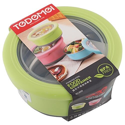 Buy Tedemei Food Container-Tiffin Box - Stainless Steel, Green - Gr BB ...