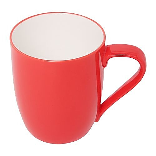 Buy BP Bharat Bone China Dual Tone Coffee/Milk Mug - Red Online at Best ...