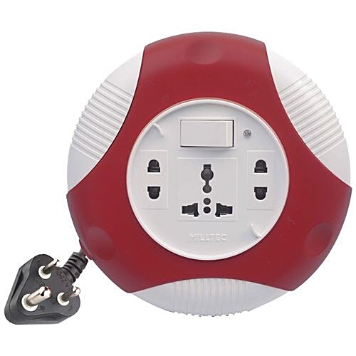 Buy Milltec Clippy 3 Pin Extension Box With 5 Meter Wire 1087 Online at ...