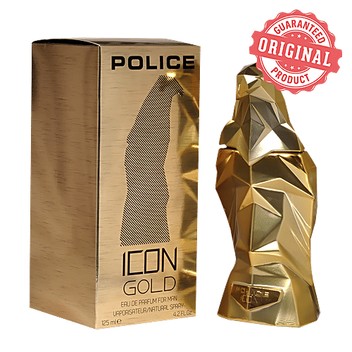 Buy Police Icon Gold Eau De Parfum Online at Best Price of Rs 4100 ...