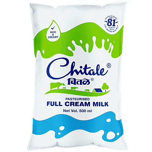 Buy Chitale Full Cream Milk Online at Best Price of Rs 37 - bigbasket
