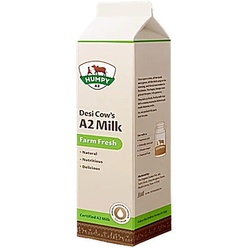 Buy Humpy Desi Cow's A2 Milk - Farm Fresh, Pasteurized Online at Best ...