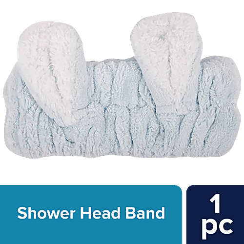 Buy bb home Spa Bath Shower Head/Hair Band - Blue Online at Best Price ...
