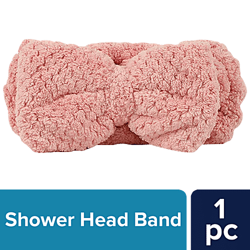 Buy bb home Spa Bath Shower Face Head/Hair Band - Bow, Pink, Bh-028 Pnk ...