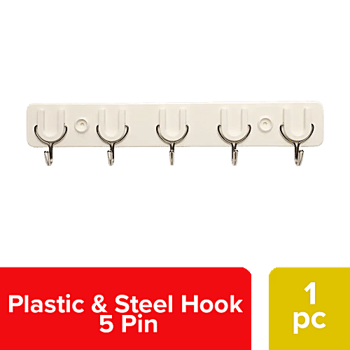 Buy bb home Plastic & Steel Hook - Self Adhesive/Stickable Online at ...