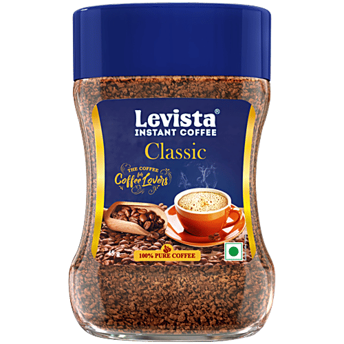 Buy LEVISTA Classic Pure Instant Coffee Online at Best Price of Rs 330 ...
