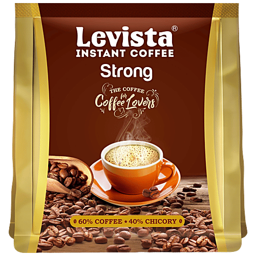 Buy LEVISTA Strong Instant Coffee Chicory Mix 60:40 Online at Best Price of Rs 160 - bigbasket