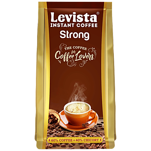 Buy LEVISTA Strong Instant Coffee Chicory Mix 60:40 Online at Best ...