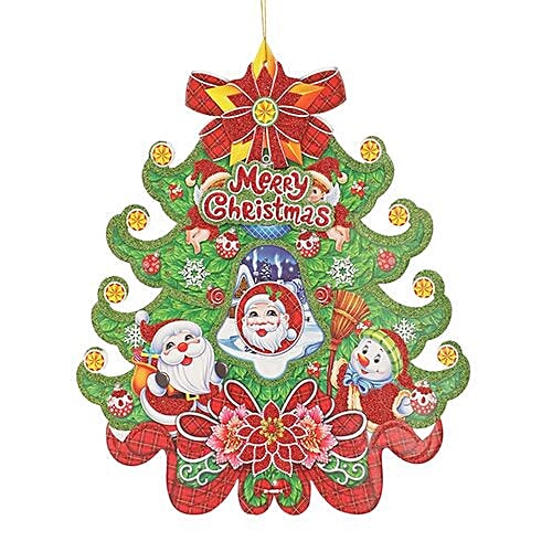 Buy DP Christmas-Xmas Hangable Decorative Tree - Paper, Multicolour ...