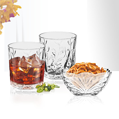 Buy Treo Diplomat Whisky Glass With Bowl Gift Sets Online at Best Price ...