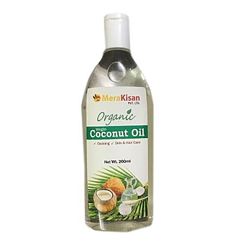 Buy MeraKisan Organic Coconut Oil Online at Best Price of Rs null ...