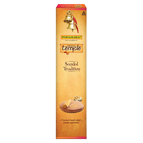 Buy Mangaldeep Temple Sandal Tradition Agarbatti Sticks Online at Best ...