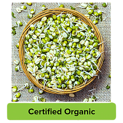 Buy fresho! Organic Green Moong Sprouts Online at Best Price of Rs 54.4 ...