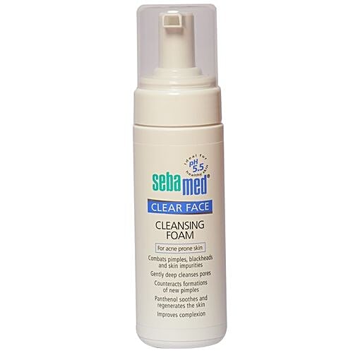 Buy Sebamed Clear Face Cleansing Foam - For Acne-prone Skin, pH 5.5 ...