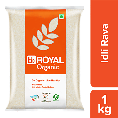 Buy bb Royal Organic - Idli Rava Online at Best Price of Rs 55 - bigbasket