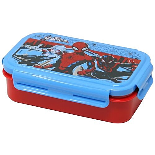 Buy Hm International Marvel Spider Man Kids Plastic Lunch Box With ...