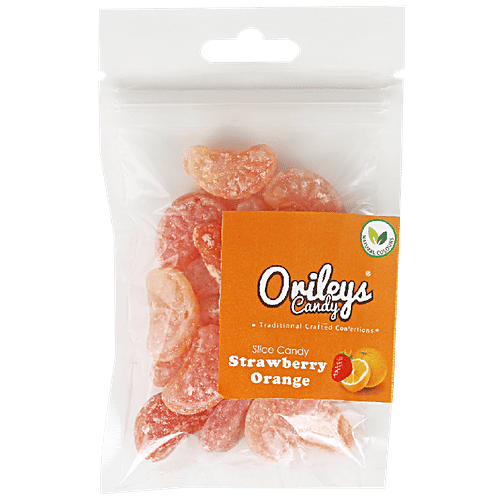 Buy Orileys Candy Slice - Tropical Strawberry Orange Flavour, Natural ...