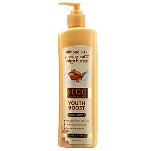 Buy VLCC Youth Boost Body Lotion SPF 25 PA+++ Body Lotion With UV ...