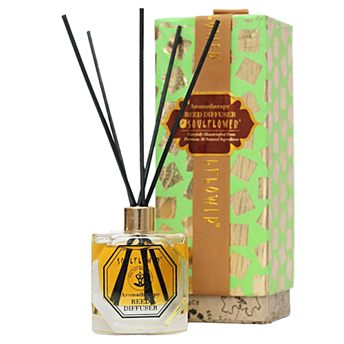 Buy Soulflower Cube Reed Diffuser - Lemongrass Online at Best Price of ...