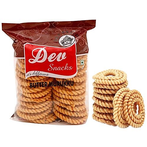 Buy Dev Snacks Butter Murukku Online at Best Price of Rs 110 - bigbasket