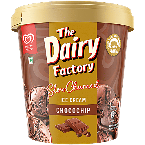Buy Kwality Wall's The Dairy Factory Chocochip Ice Cream Online at Best ...