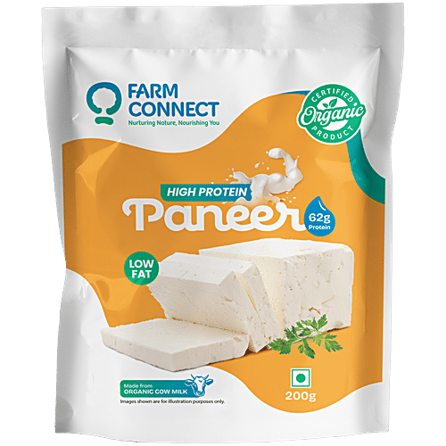 Buy Farm Connect Organic High Protein Paneer Online at Best Price of Rs ...