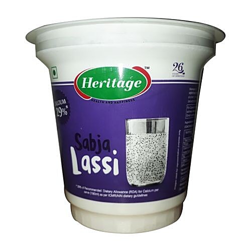 Buy Heritage Sabja Lassi Cup Online at Best Price of Rs null - bigbasket