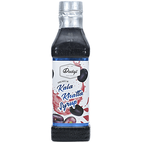 Buy Dadaji Kala Khatta Syrup Online at Best Price of Rs 185 - bigbasket