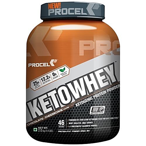Buy Procel Keto Whey Isolate Protein Powder With Ketofuel - Chocolate ...