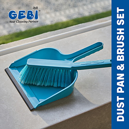 Buy Gebi Dust Pan & Brush Set Online at Best Price of Rs 139 - bigbasket