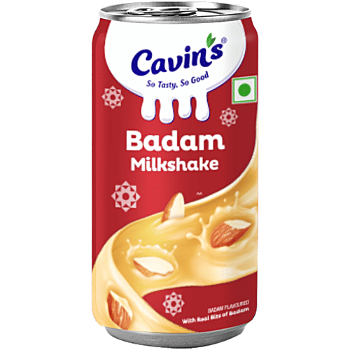 Buy Cavins Badam Milkshake - With Zinc, Vitamin A & D Added, Supports ...