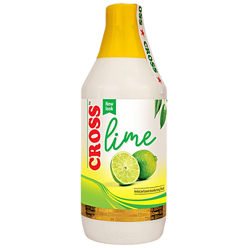 Buy Cross Floor Herbal Perfumed Disinfecting Fluid - Lime Online at ...