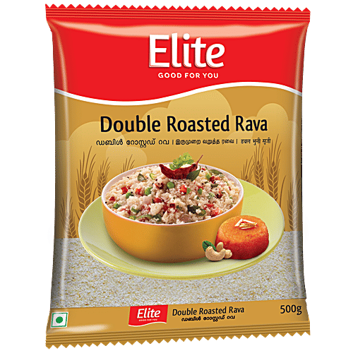 Buy Elite Double Roasted Rava Online at Best Price of Rs 46.8 - bigbasket