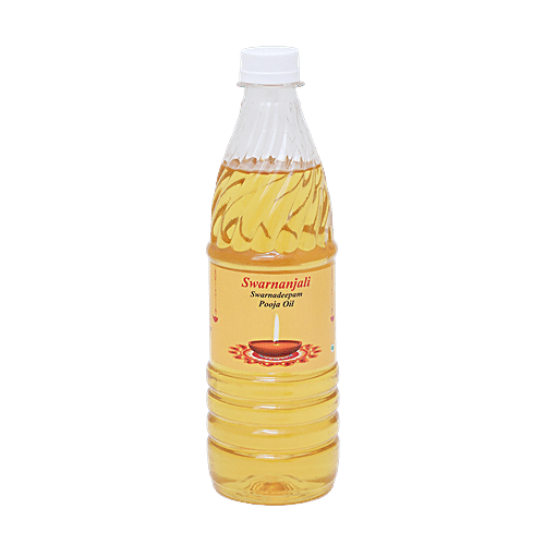 Buy Swarnanjali Swarnadeepam Pooja Oil Online at Best Price of Rs 79 ...
