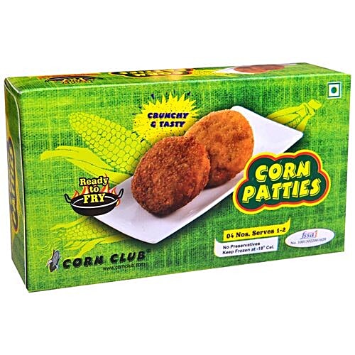 Buy Corn Club Frozen Sweet Corn Patties Online at Best Price of Rs null ...