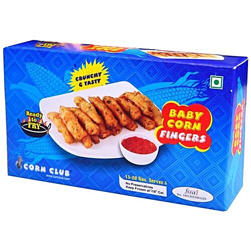 Buy Corn Club Frozen Baby Corn Fingers Online at Best Price of Rs 140 ...