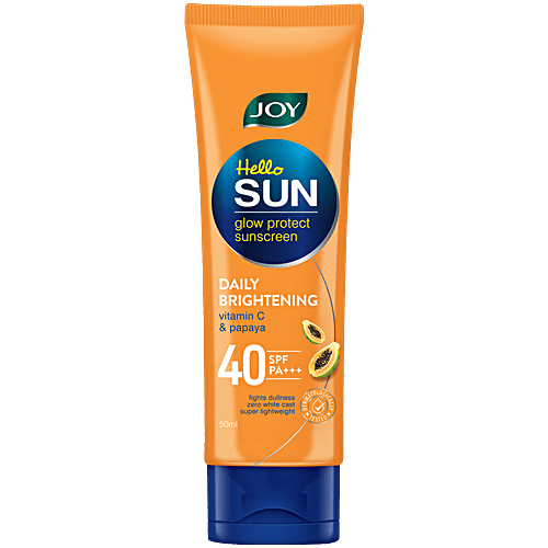 Buy Joy Hello Sun SPF 40 PA+++ Sunblock & Anti-Tan for all Skin Types ...