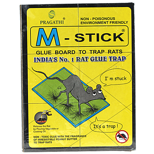 Large Rat Sticky Traps 6 Mouse (3 Packs) - Super Sticky, Non-Toxic ...