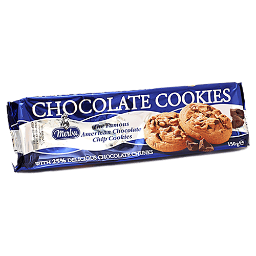 Buy Merba Cookies - Delicious Chocolate Chunks, The Famous American ...