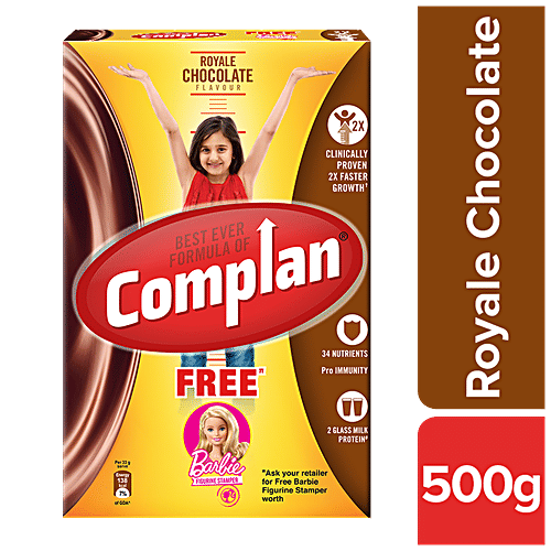 Buy Complan Royale Chocolate Flavour - Growth Drink Mix Online at Best Price of Rs null - bigbasket