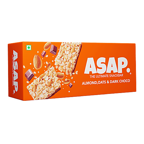 Buy ASAP Almond & Dark Chocolate Granola Bars Online at Best Price of ...