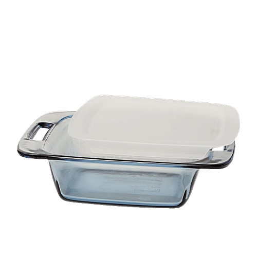 Buy Pyrex Borosilicate Glass Baking Easy Grab With Lid - Atlantic Blue ...